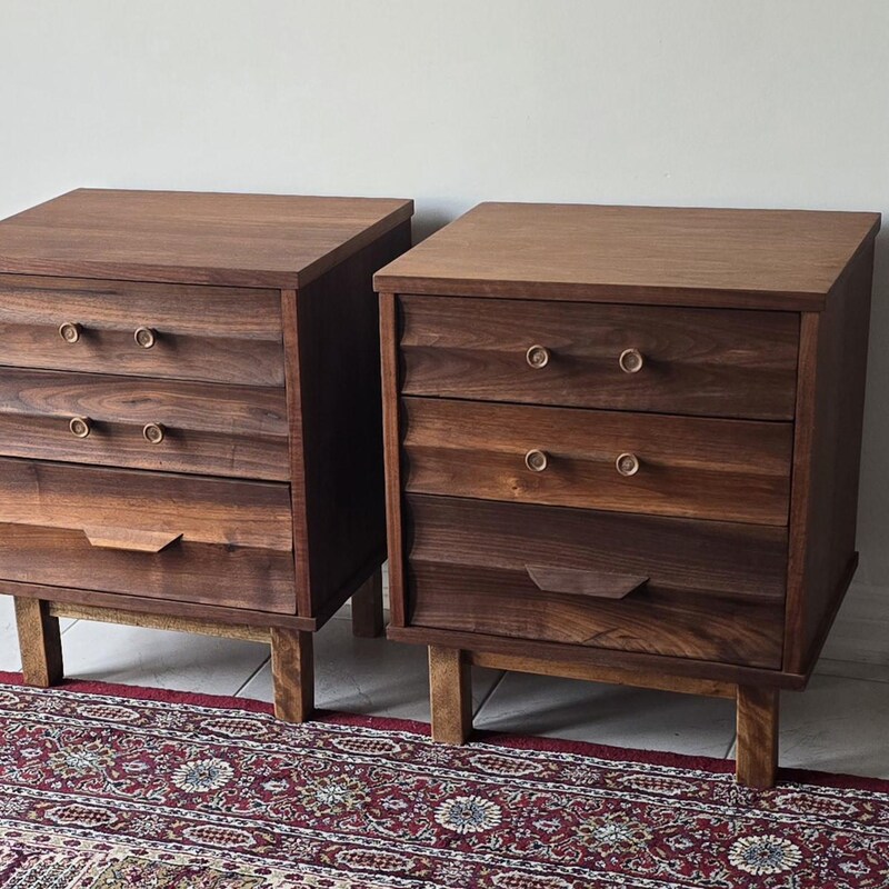 Tansu Nightstand - Etsy