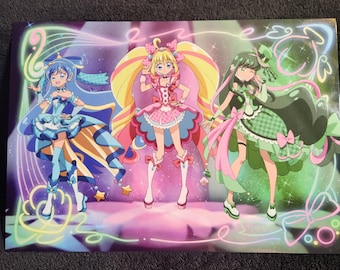 Idol Precure X Mermaid Melody Crossover Small Poster: Magical Girl ...