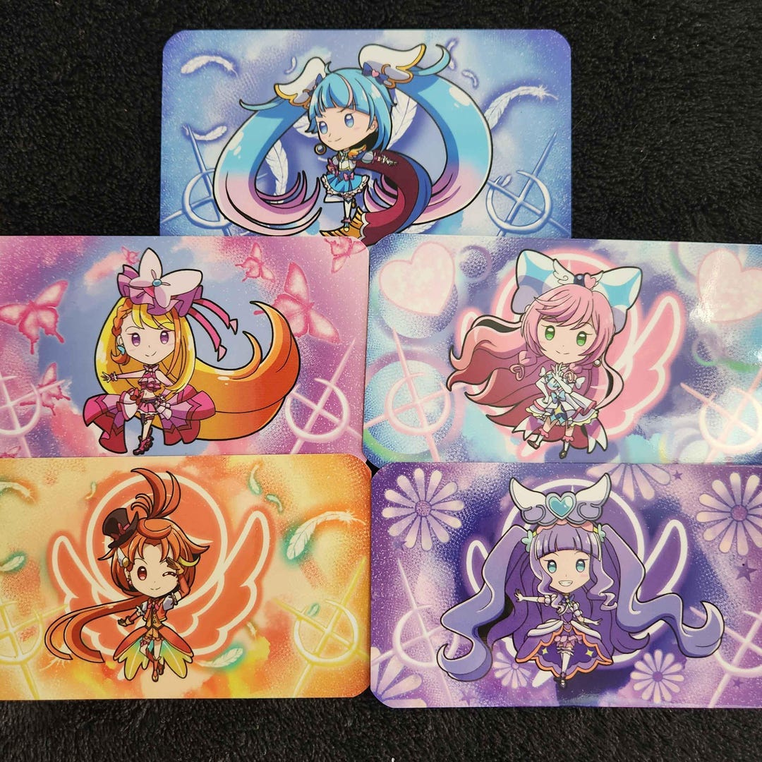 Sky Precure Card Print: Magical Girl Art, Cure Sky & Series Symbol - Etsy