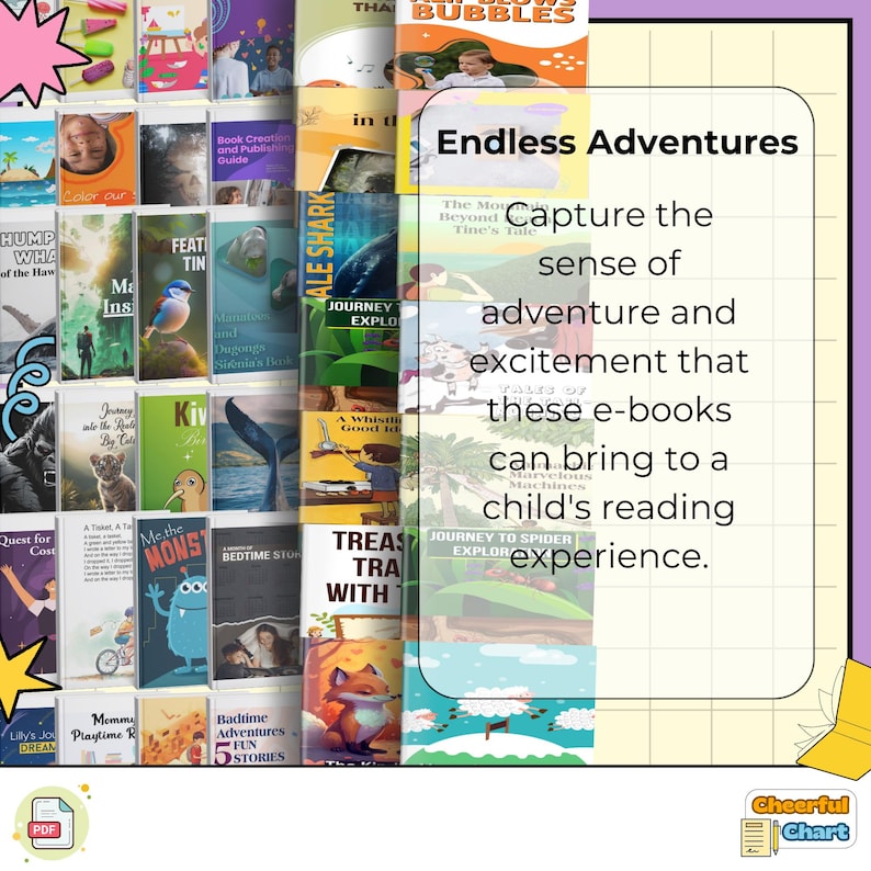 500 Children E Books Bundle, Book Lover Gift, Self Help, Kids E-books ...