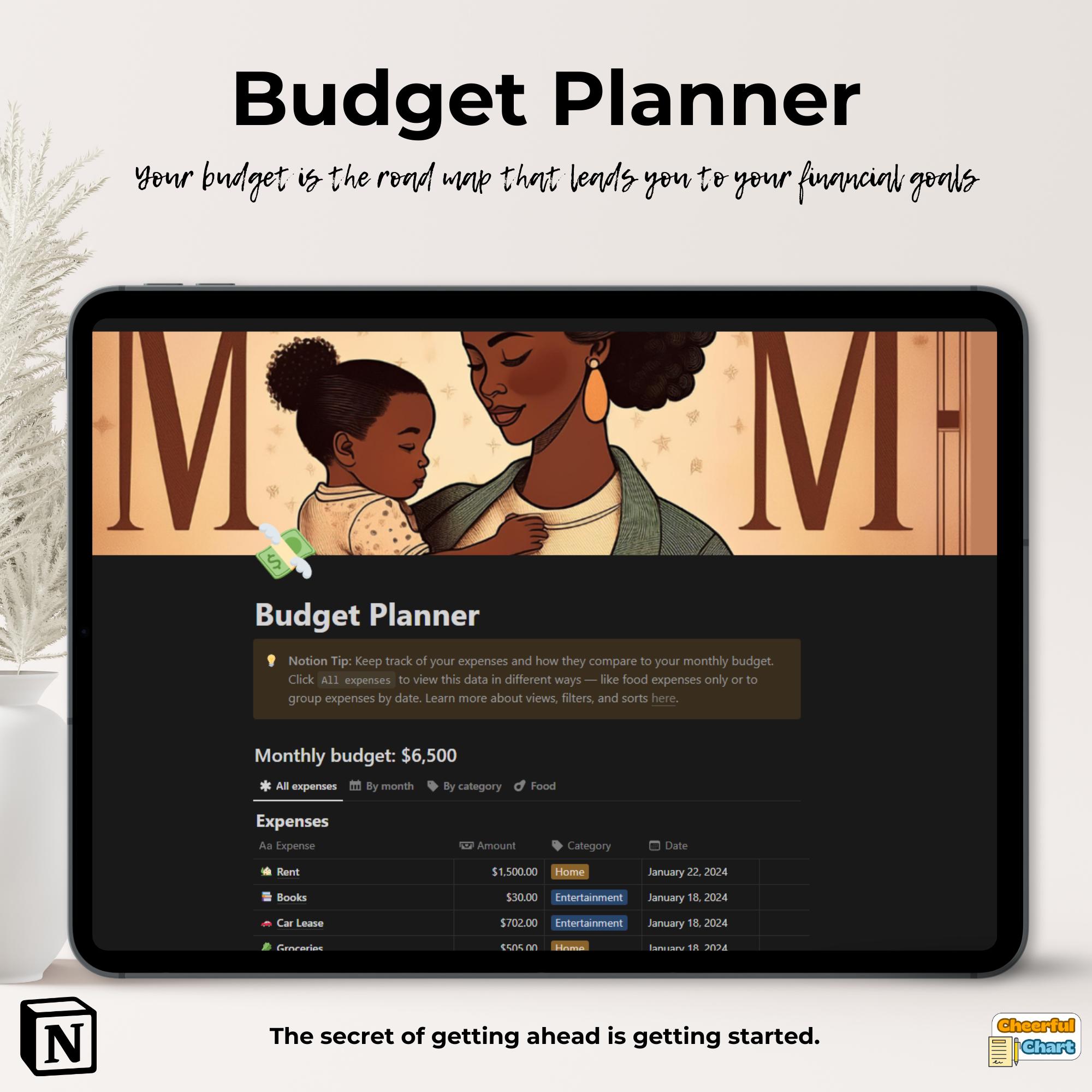 Notion Planner for Mom Template, Family Notion Template | Habit Tracker ...