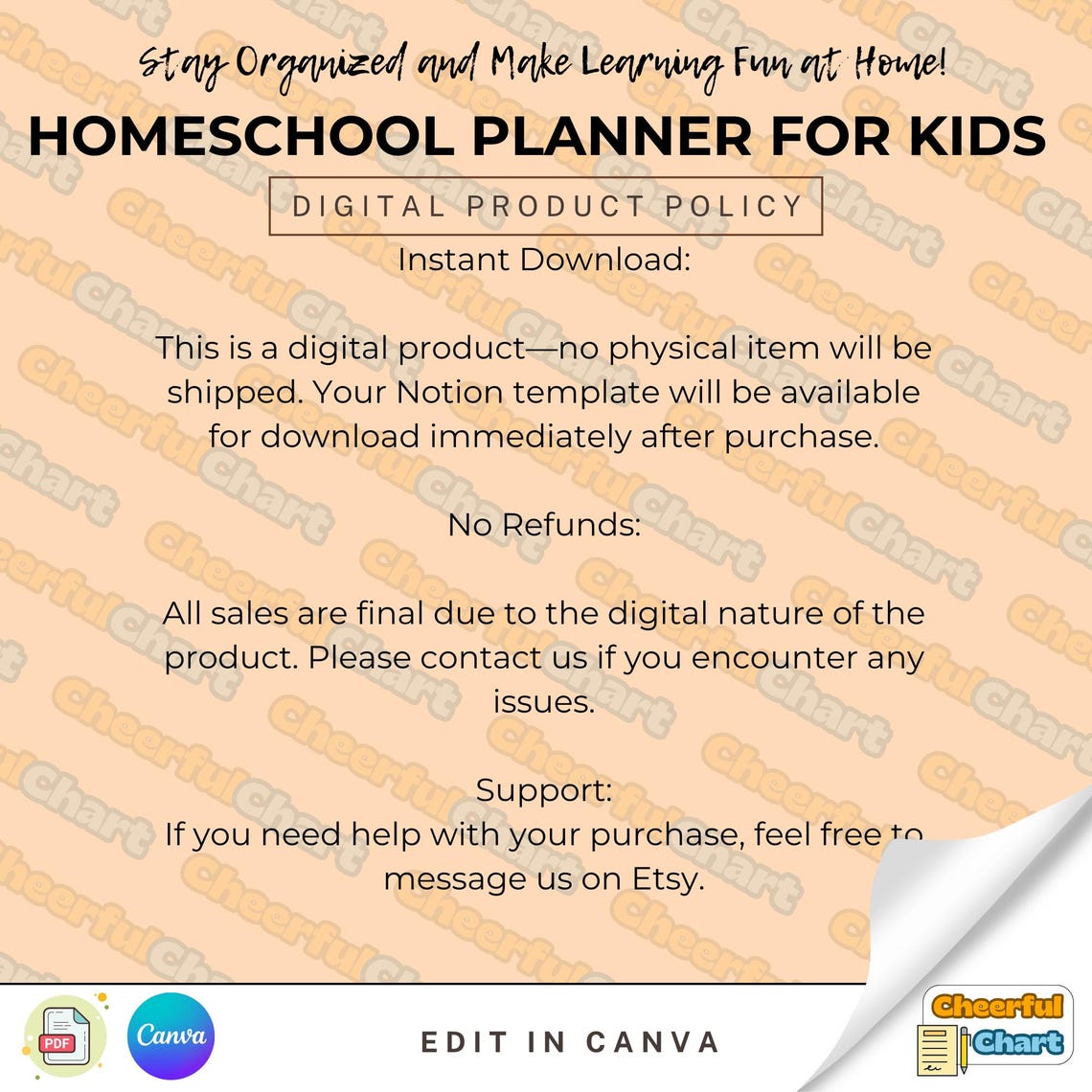 Homeschool Planner for Kids,homeschool Planner Printable | PLR ...