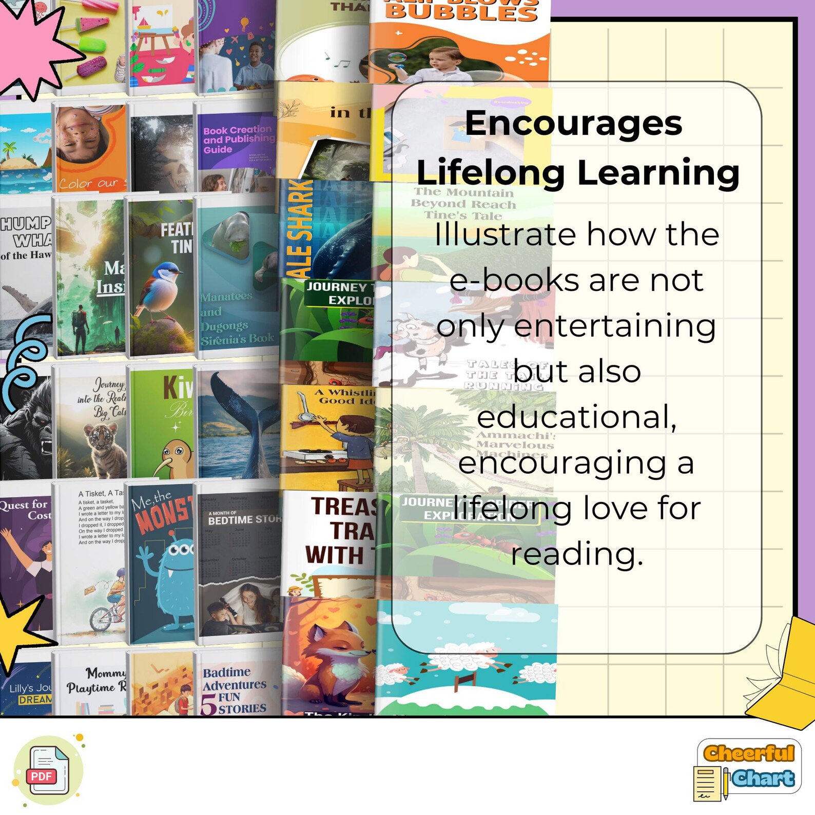 500 Children E Books Bundle, Book Lover Gift, Self Help, Kids E-books ...