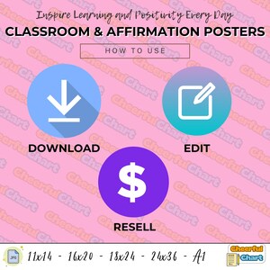 Classroom and Affirmation Posters Download Printable Art, Daily ...