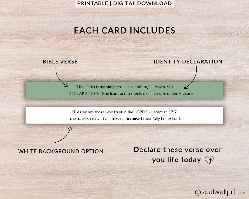 DIY Bible Verse Jar Printable | God Says You Are Cards | Color-coded ...