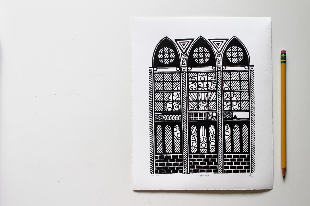 Triptych (let's Meet Here) - Etsy