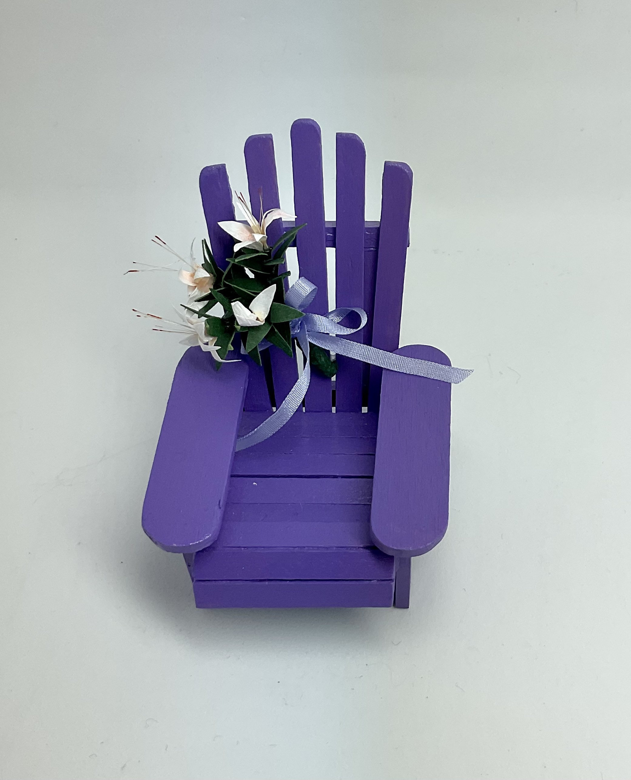 Miniature Handmade Adirondack Chair - Etsy