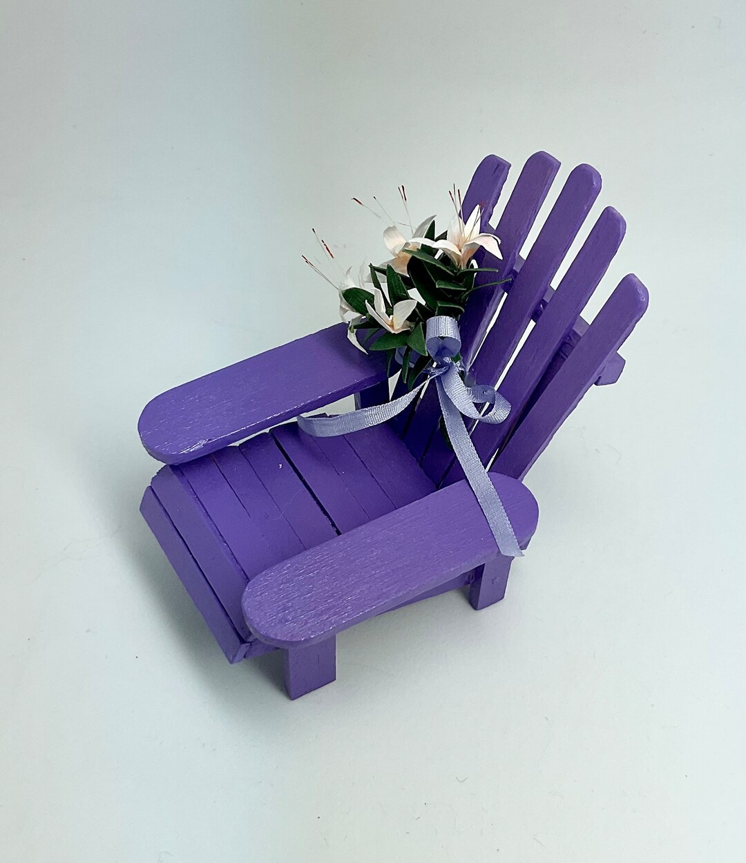 Miniature Handmade Adirondack Chair - Etsy