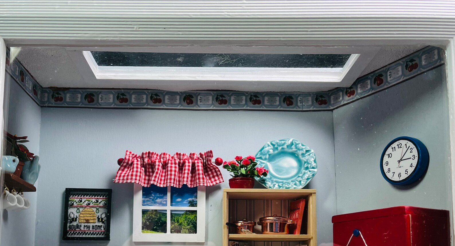 Handmade Glass-fronted Hanging Kitchen Room Box - Etsy