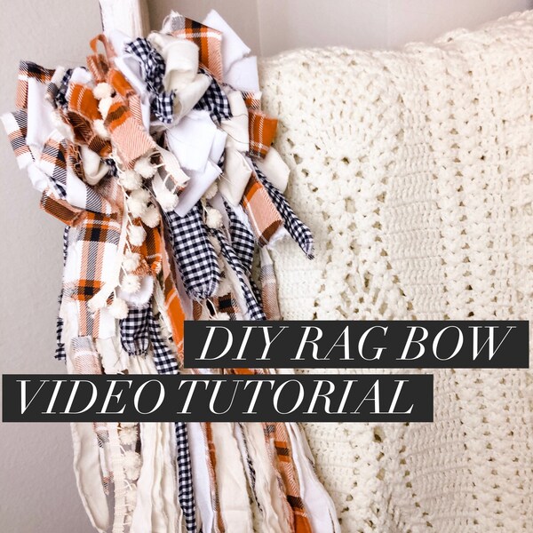 Rag Bow - Etsy