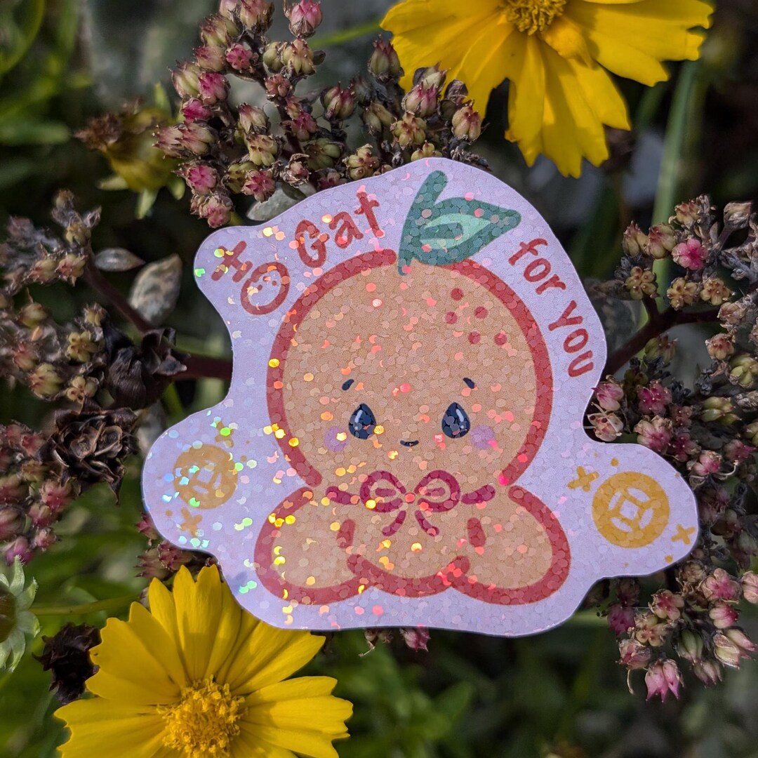 Japanese Teru Teru Bozu gat good Luck / Good for You Holographic ...