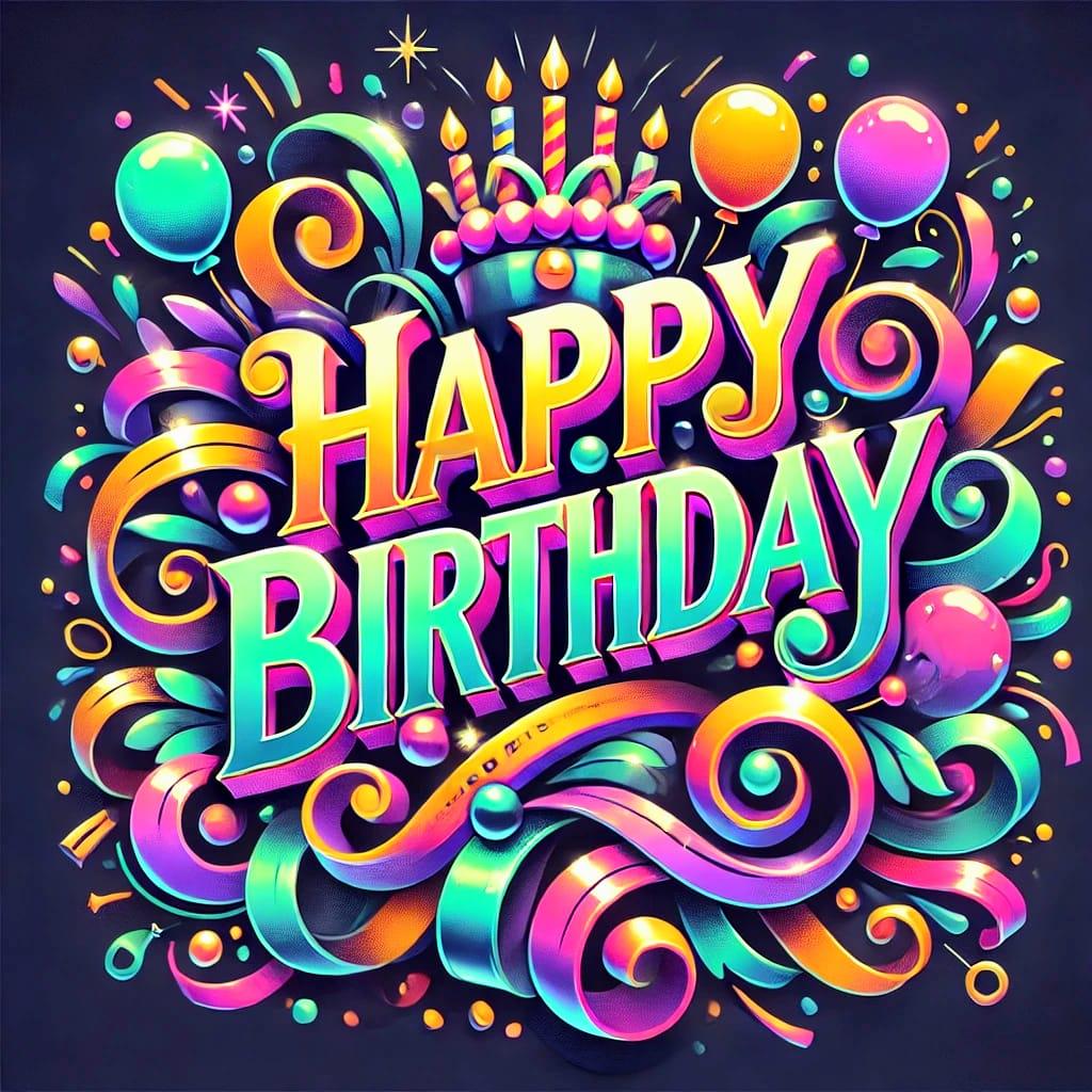 Simple Happy Birthday Message - Etsy