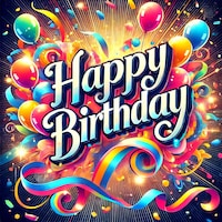 Happy Birthday, Printable, Digital Download Available in JPG 5inx7in - Etsy Canada