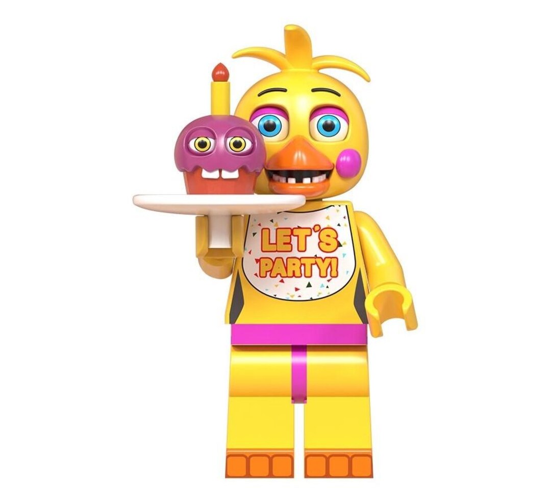 Toy Chica Minifigure FNAF High-quality Five Nights at Freddys - Etsy
