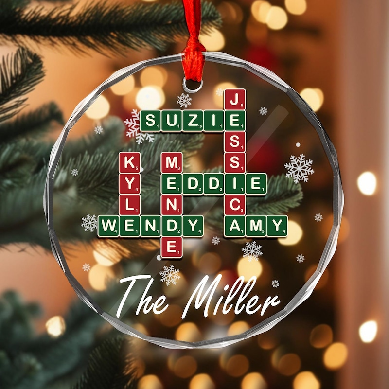 Custom Wooden Word Ornament - Etsy