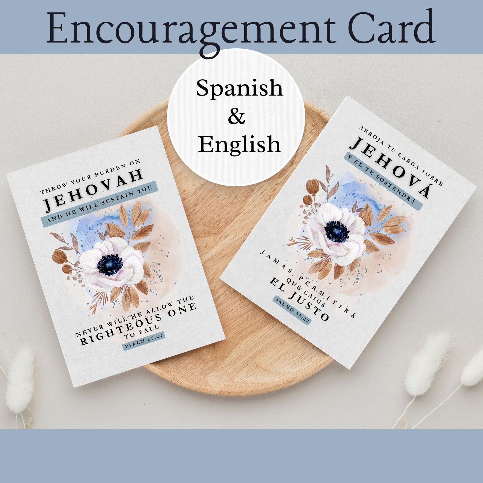 JW Encouragement Greeting Card | Get Well Card JW Greeting Card ...