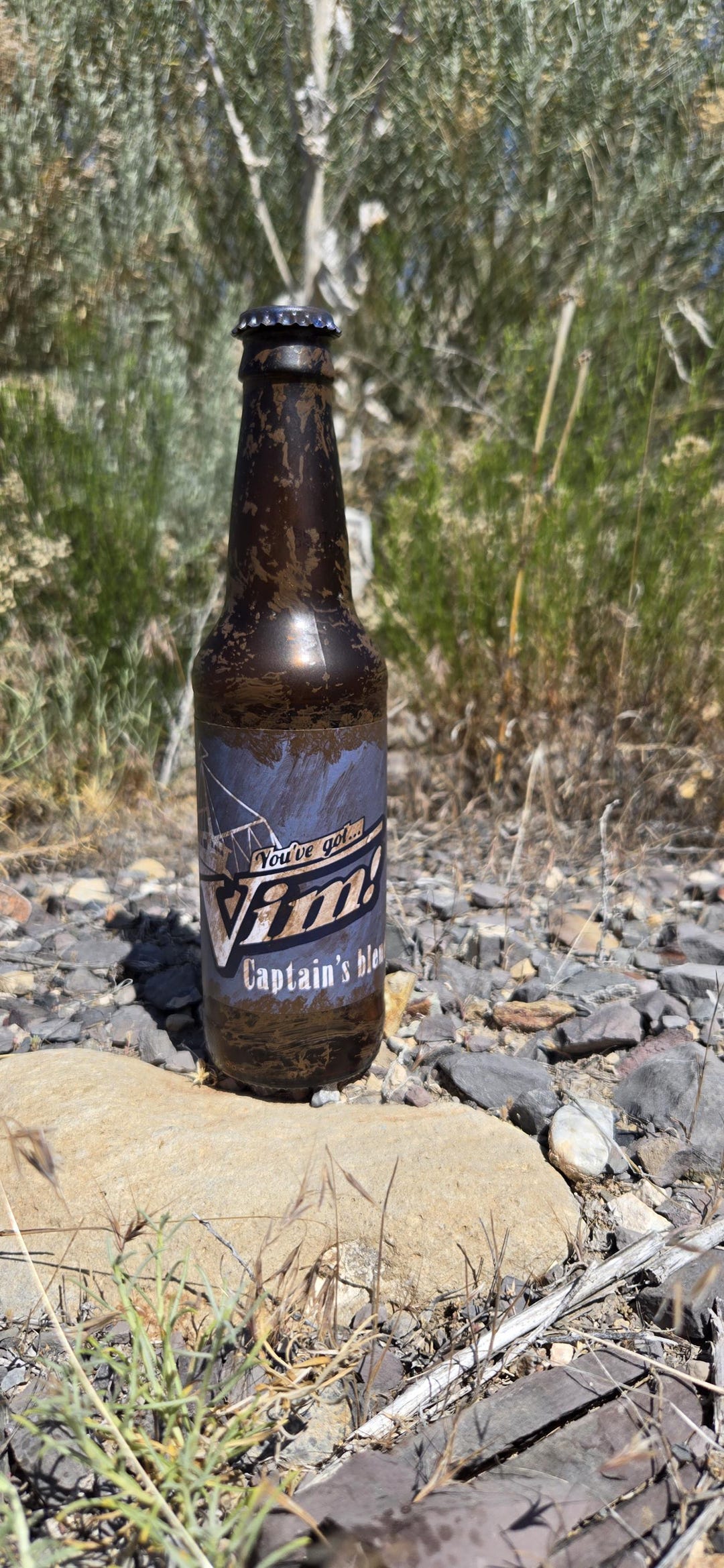 Fallout 4-vim Captain's Blend Bottle Prop - Etsy