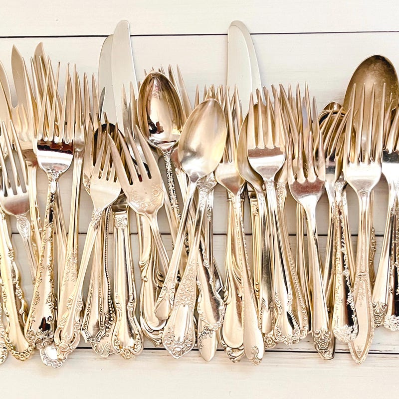 Mismatched Flatware - Etsy