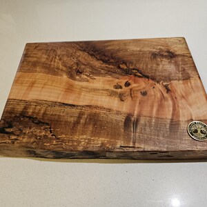 Live Edge Cutting Board Tasnanian Spalted Myrtle - Etsy