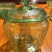 Rare Princess Depression Glass Cookie Jar With Lid - Etsy