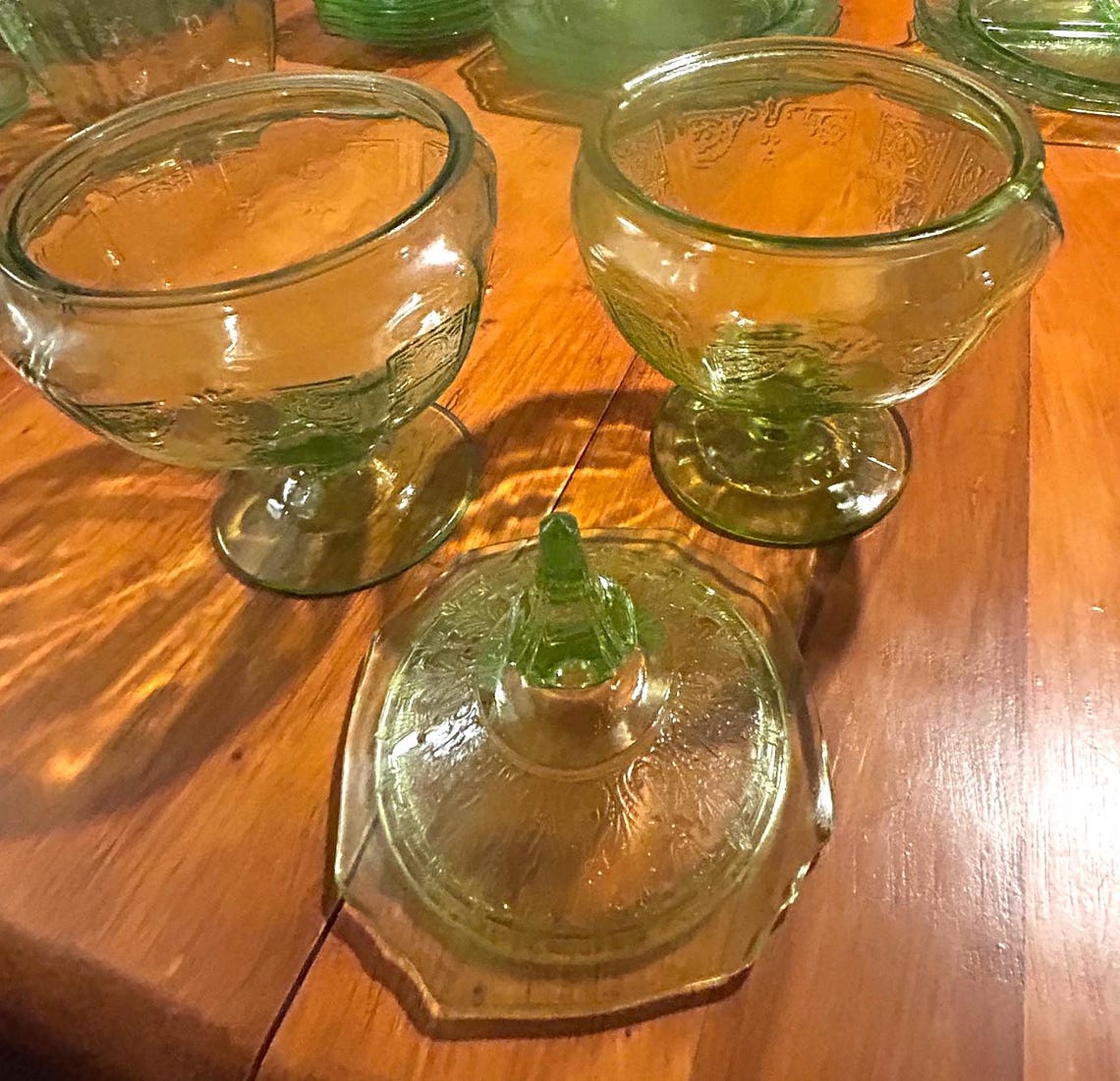Vintage Princess Depression Glass Candy Dishes - Etsy
