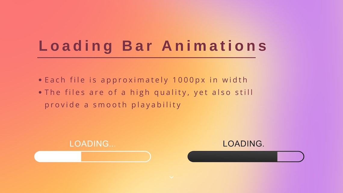 Loading Bar Animation Video Pack - Motion Graphic for Waiting Screen ...
