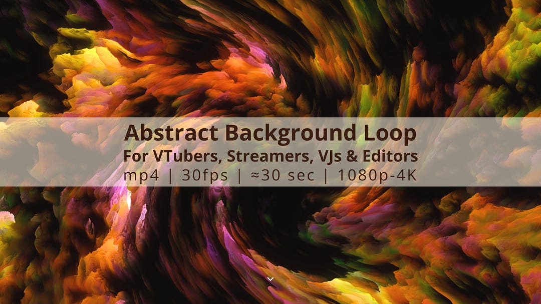 Beautiful Abstract Background Video Loop, Colorful Abstract Animated BG ...