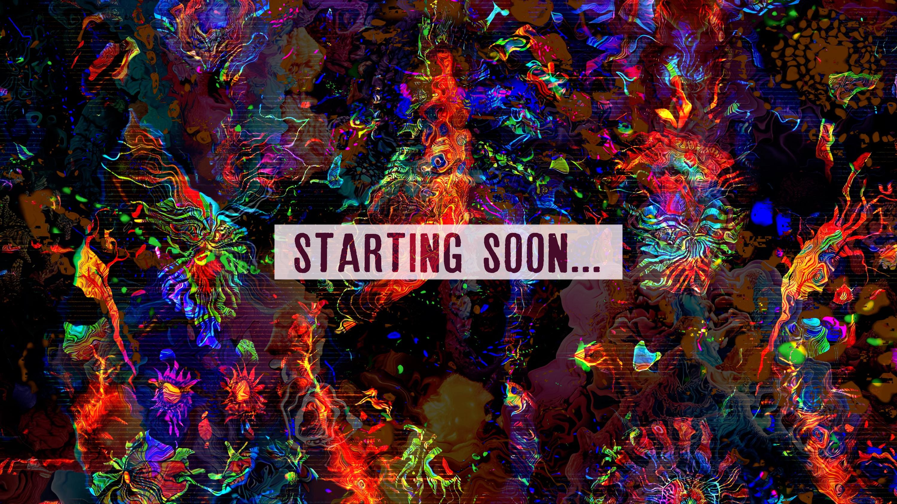 Mesmerizing Loading Screen, Cyberpunk Animated Stream Start Backdrop ...