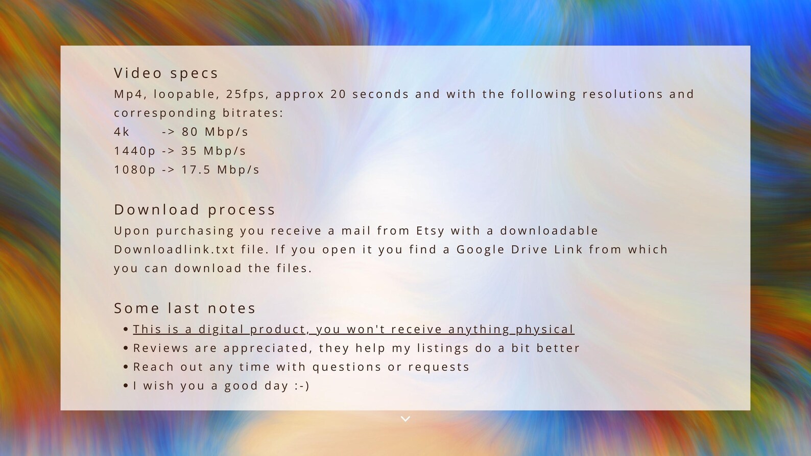 Divine Background Animation, Simple Ethereal Elegant Live Motion Graphics Video Bg, Loopable ...