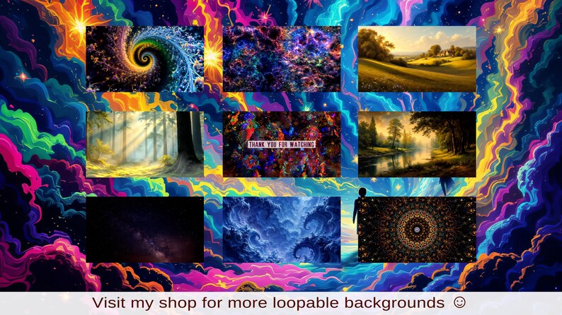 Animated Background HD, Vtuber Loading Screen 1080p, Fantasy ...