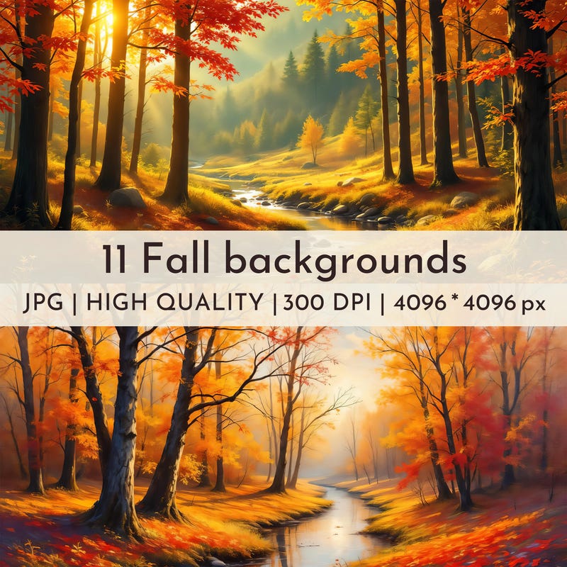 Cozy Fall Background for Teams - Etsy