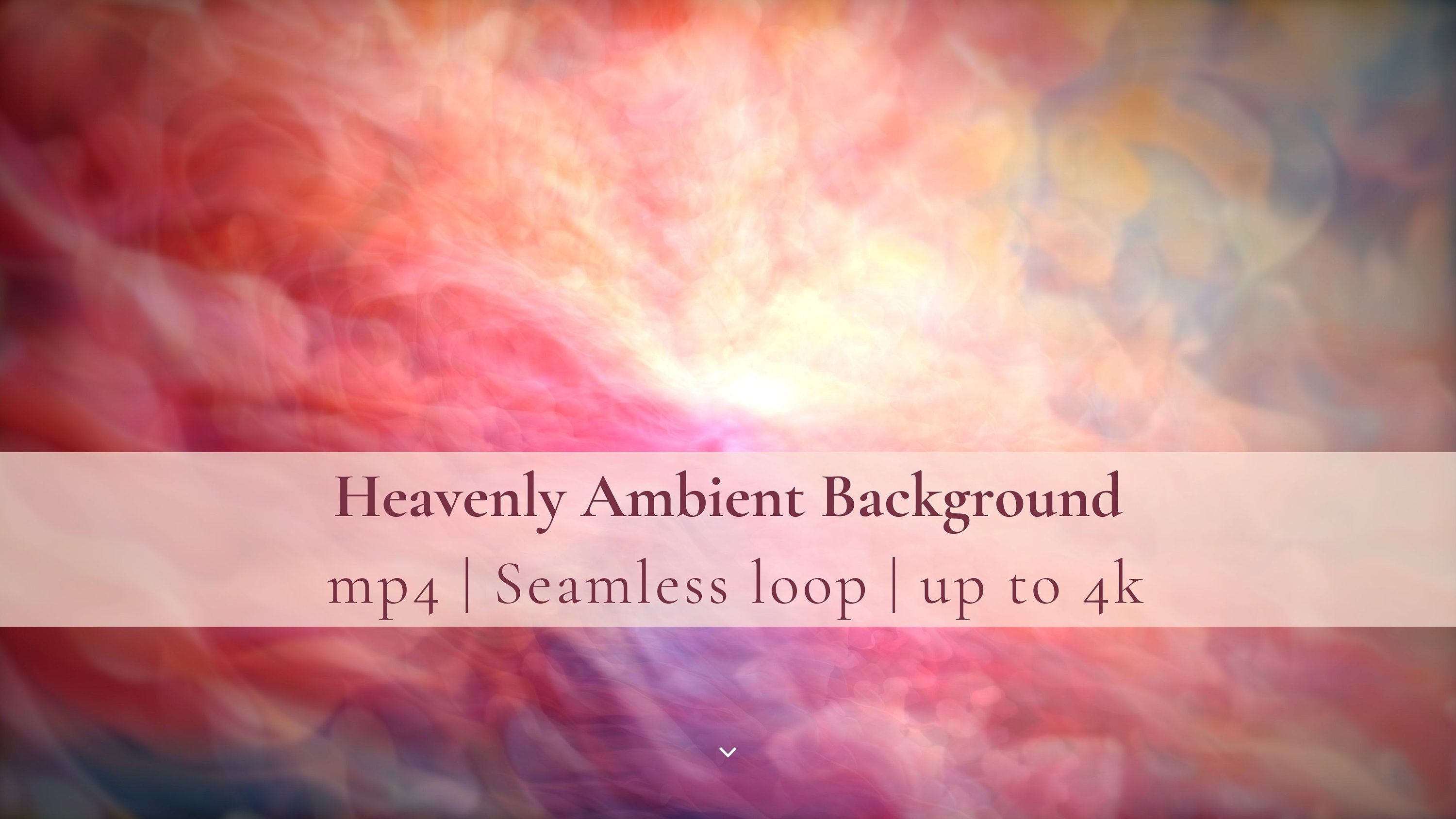 Heavenly Animation Background Video 3d: Beautiful Ambient Abstract ...