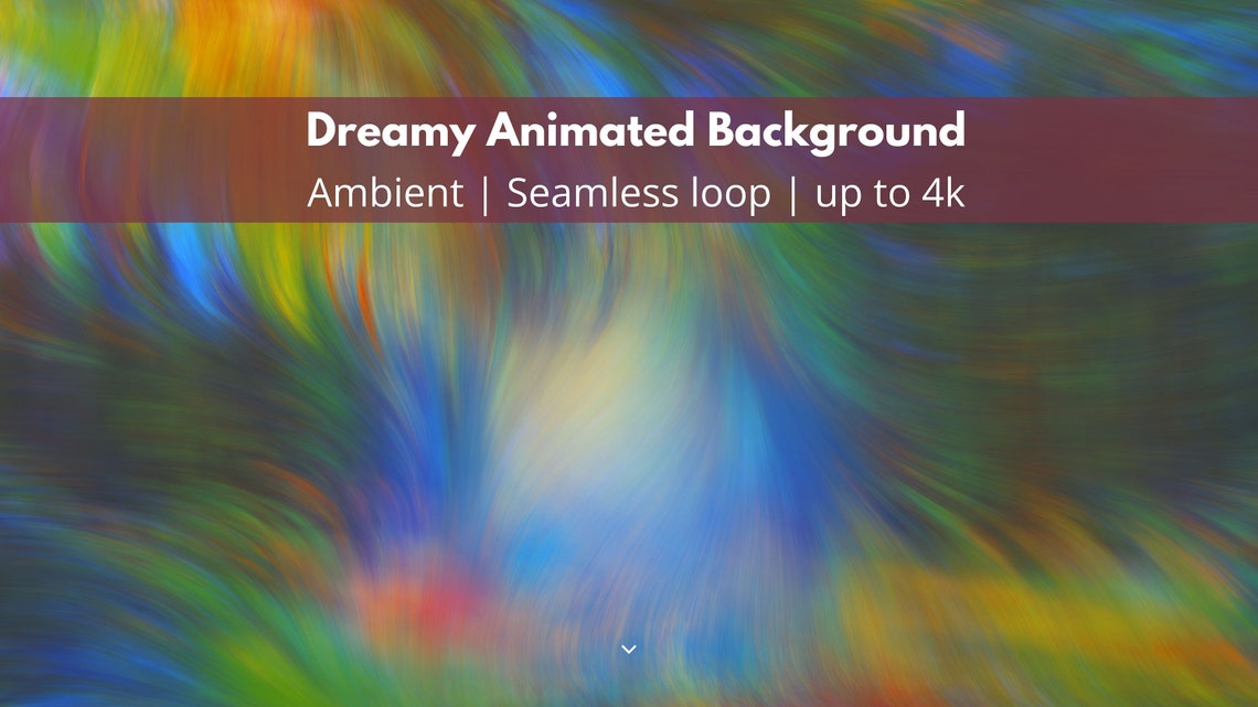 Dreamy Background Video Loop Animation (youtube, Stream, Editor ...