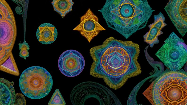 AI Video Fractal Art Animation, Moving and Morphing Psychedelic Visuals ...