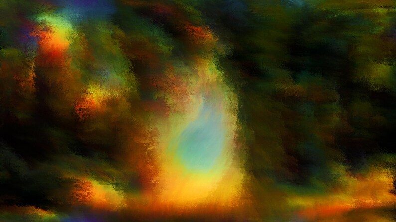 Animated Background Video Loop, Abstract BG Video, Ethereal Streamer ...