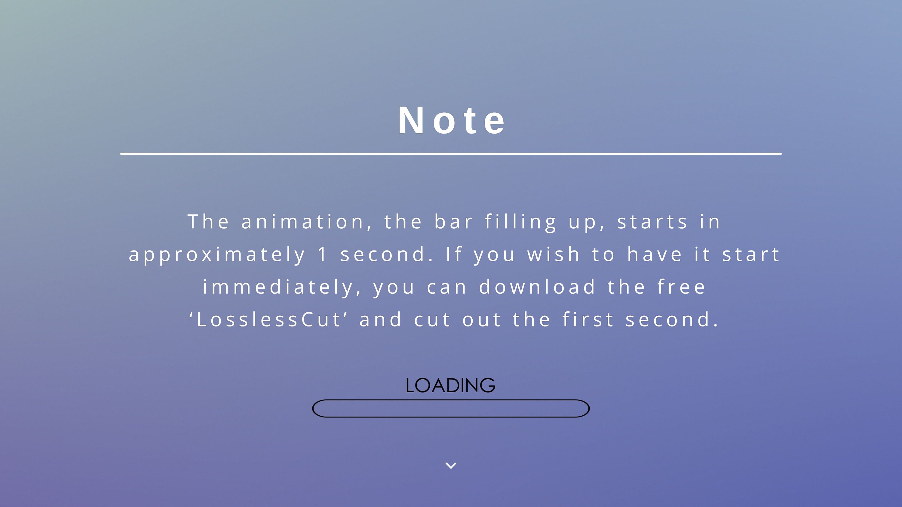 Loading Bar Animation Video - Simple. Motion Graphic for Waiting Screen ...