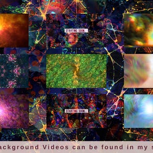 Animated Loading Screen, Stream Start Backdrop Mystery Disco Design ...