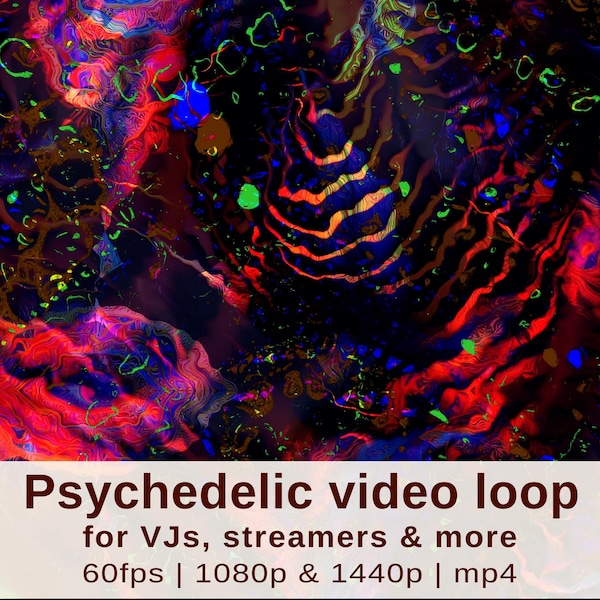 Psychedelic Moving Art - Etsy