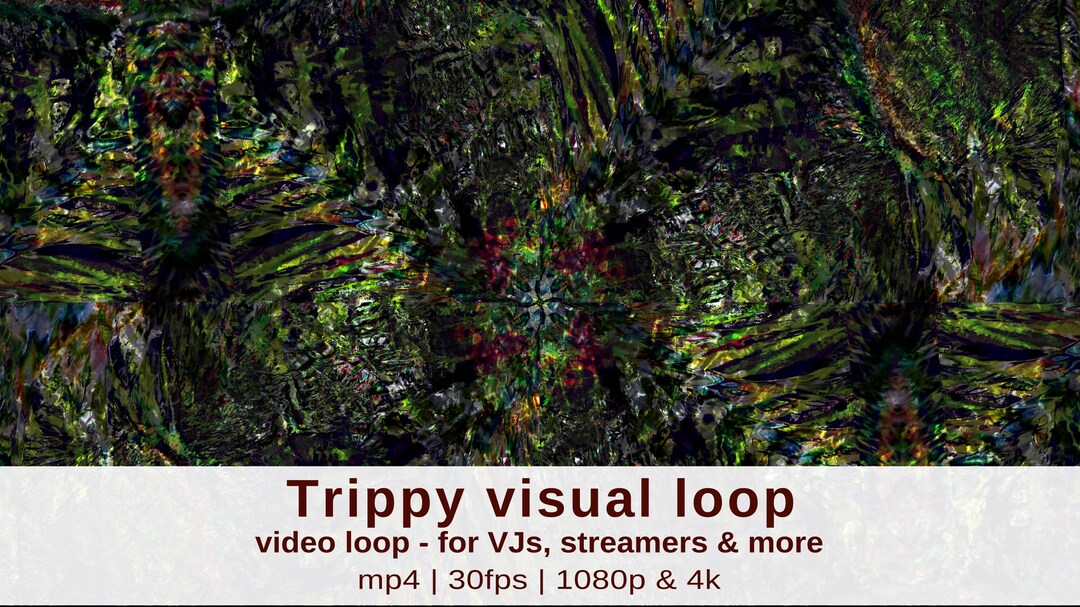 Live VJ Loop Visual 1080p, Abstract Twitch, Vtuber, OBS, Dj & Streamer ...