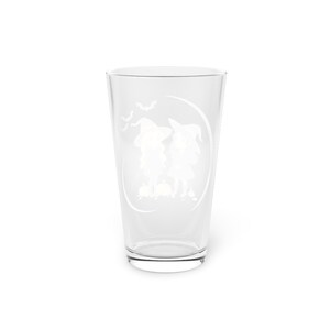 Cute Halloween Witch Girls Pint Glass, 16oz - Etsy