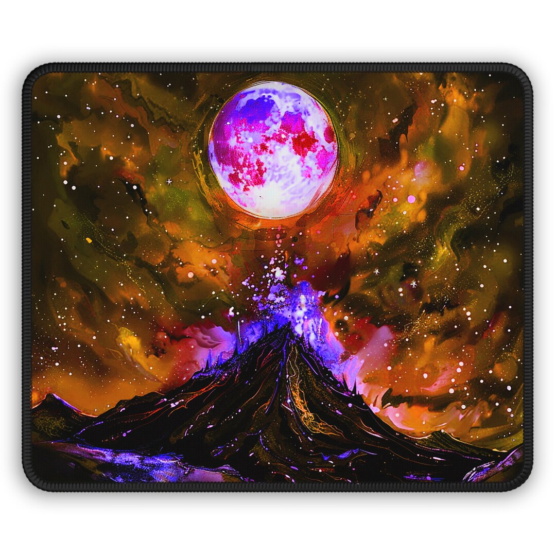 The Mystical Volcano Gaming Mouse Pad - Etsy