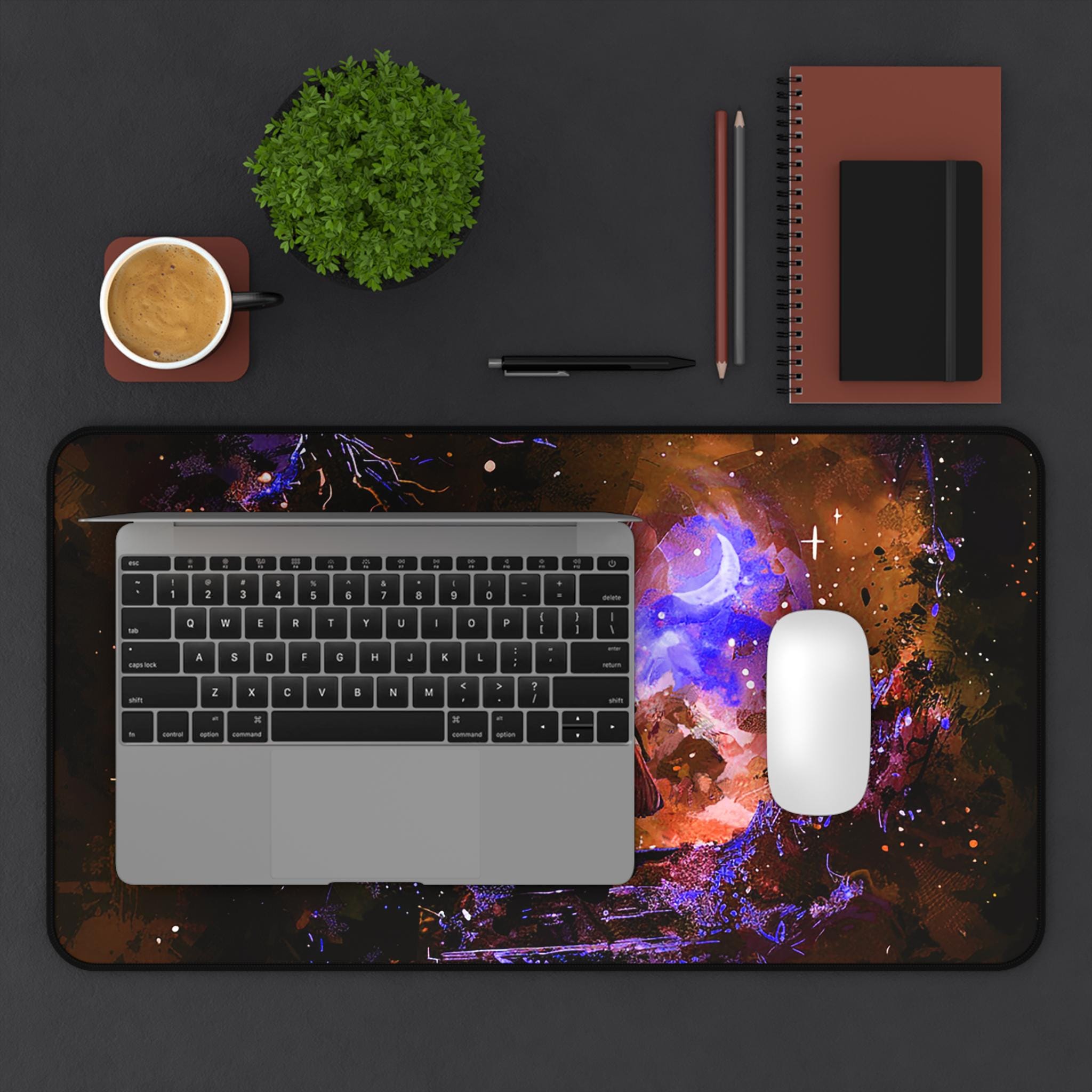 Fantasy Girl Portal Desk Mat - Etsy