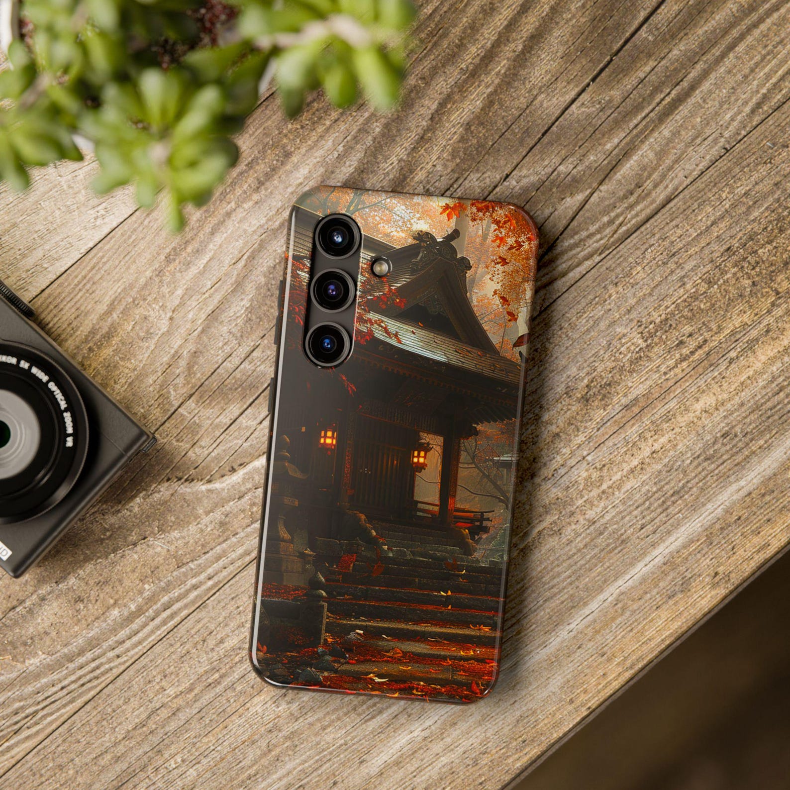 Japanese Autumn Shinto Shrine Tough Phone Case - Etsy