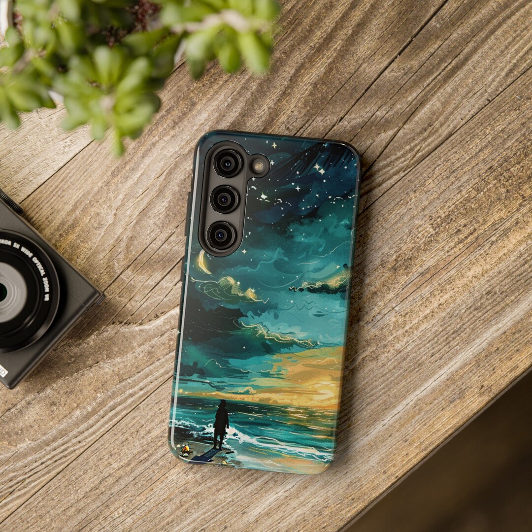 IPhone Android Faraway Warm Tropical Beach Phone Case - Etsy