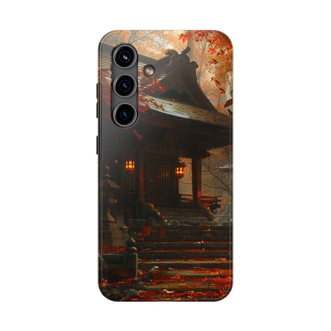 Japanese Autumn Shinto Shrine Tough Phone Case - Etsy