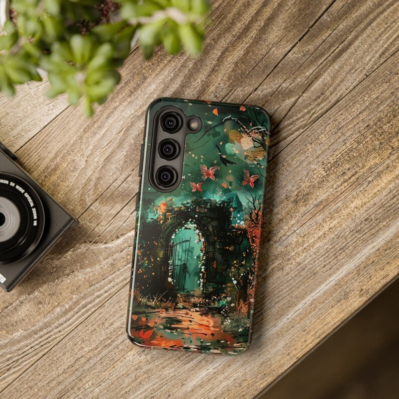 IPhone Android Lonely Ancient Fantasy Gate Phone Case - Etsy