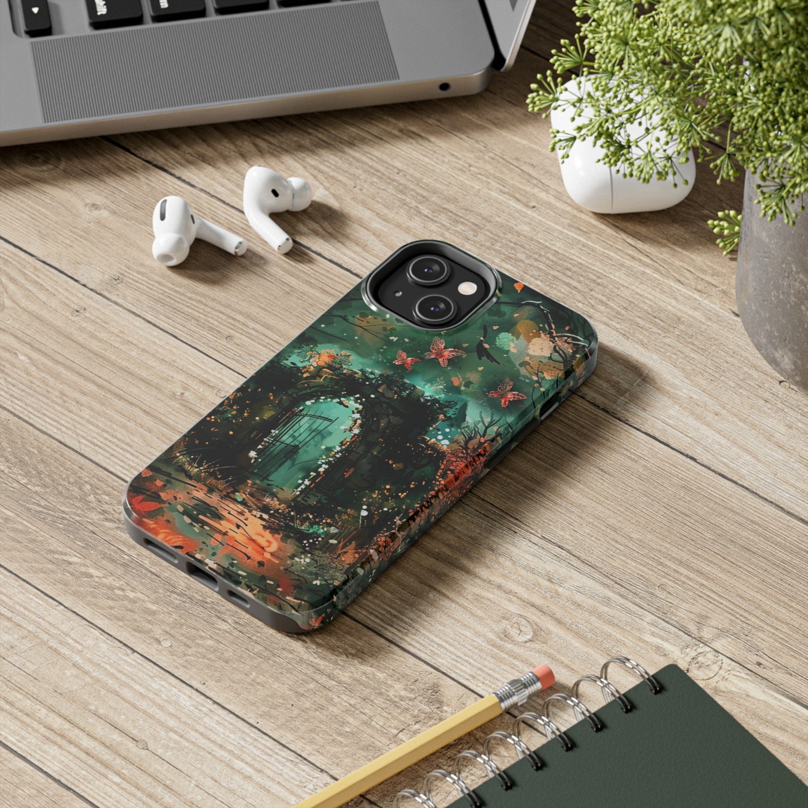 IPhone Android Lonely Ancient Fantasy Gate Phone Case - Etsy