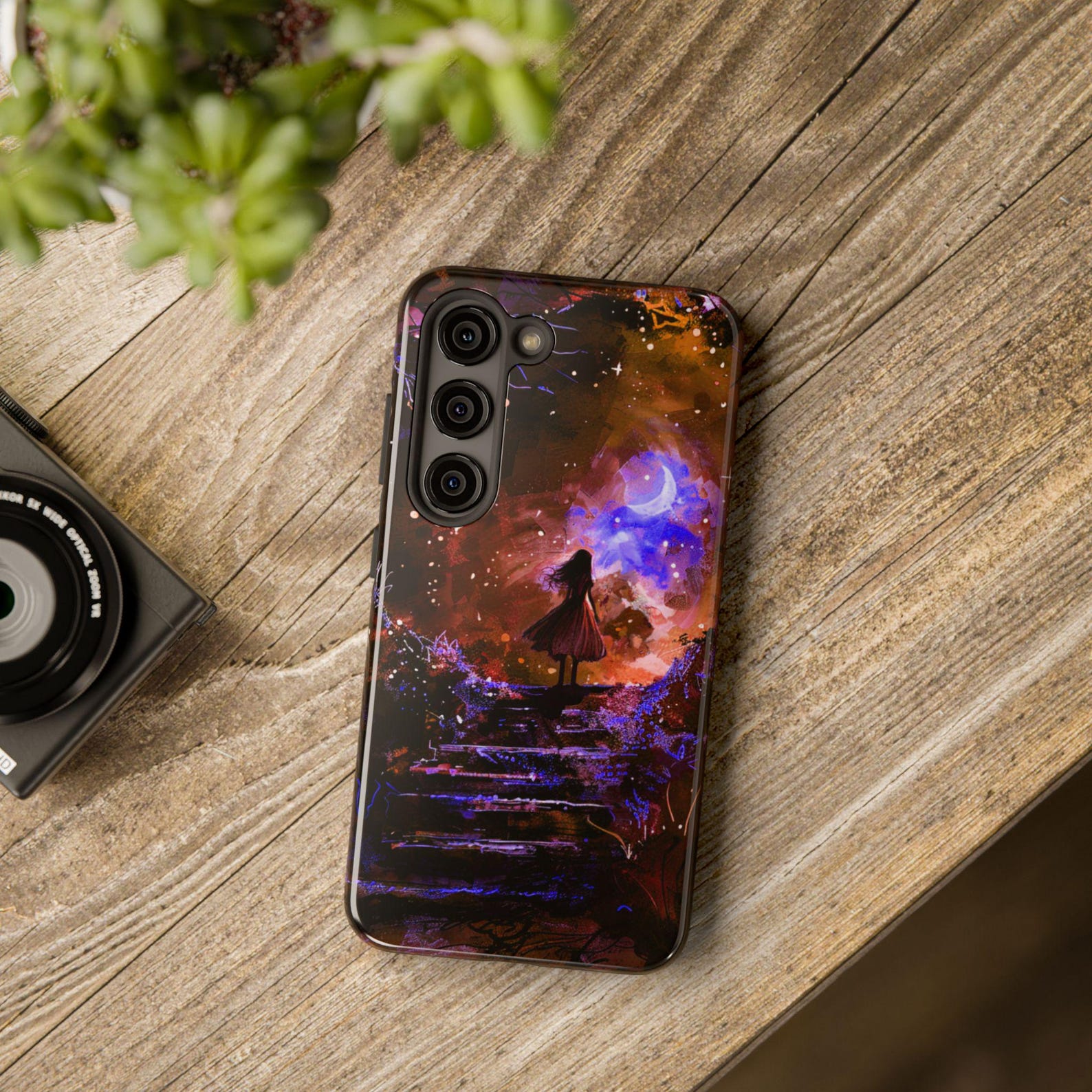 IPhone Android Fantasy Girl Portal Phone Case - Etsy