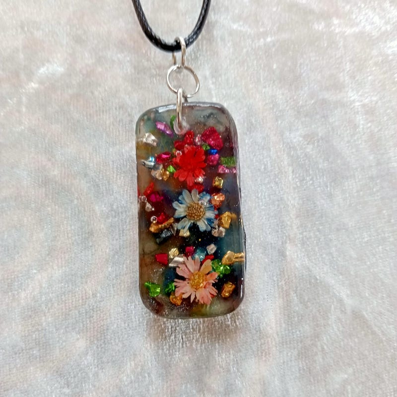 Rectangular Pendant - Etsy