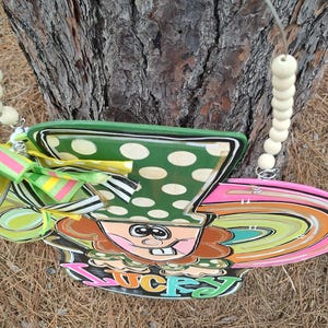 Lucky Leprechaun St Patrick's Day Doorhanger - Etsy